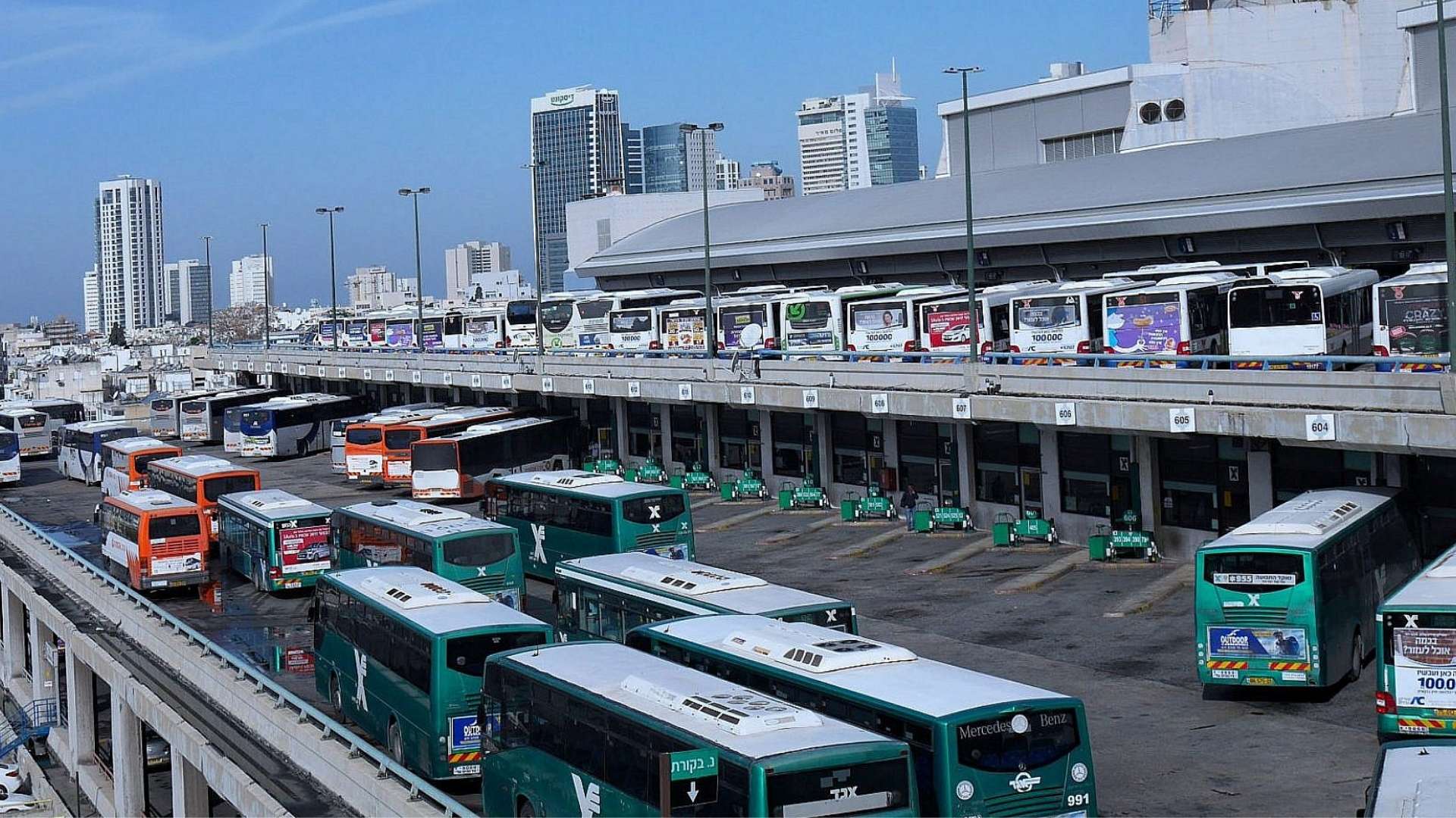 Tel Aviv Central Bus Station: Air Pollution reduction plan awaits ...